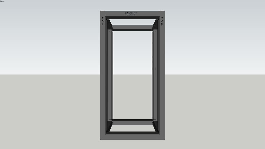 RACK 19' 22U | 3D Warehouse