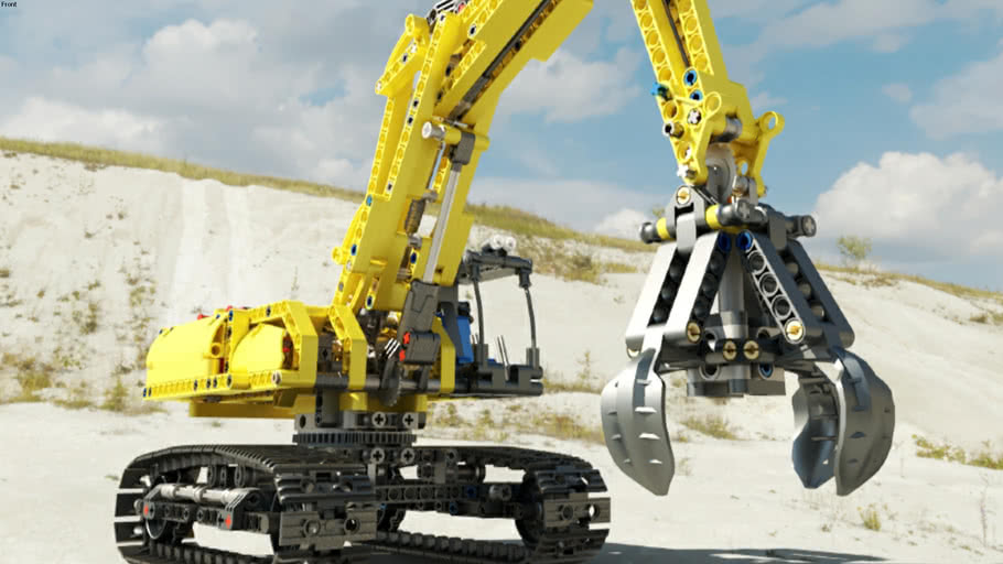 Lego Technic 42006 excavator | 3D Warehouse