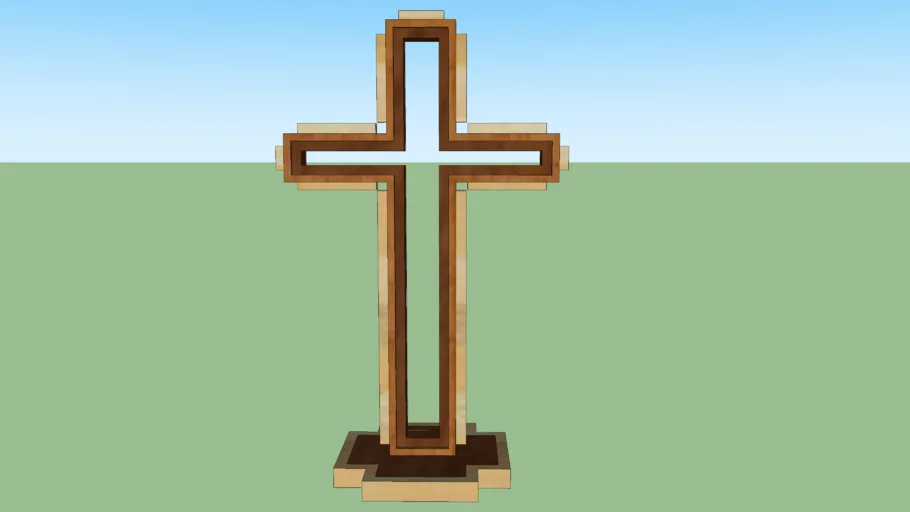 Wooden Cross | 3D Warehouse