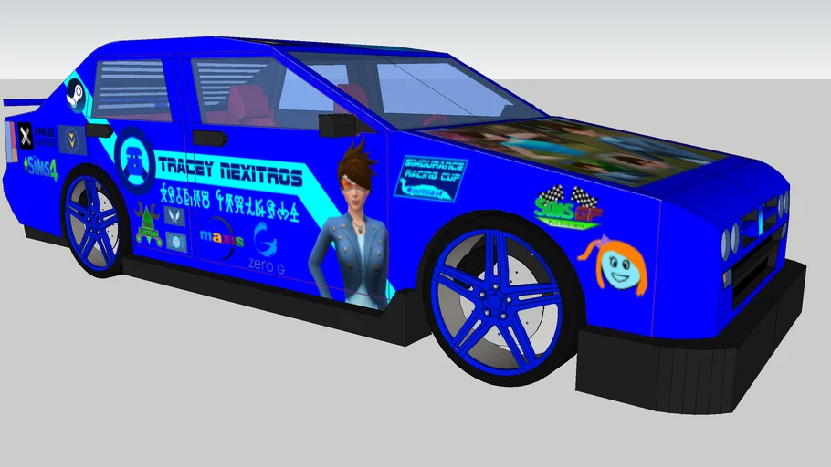 The Sims Customs Tracey Nexitros Car | 3D Warehouse