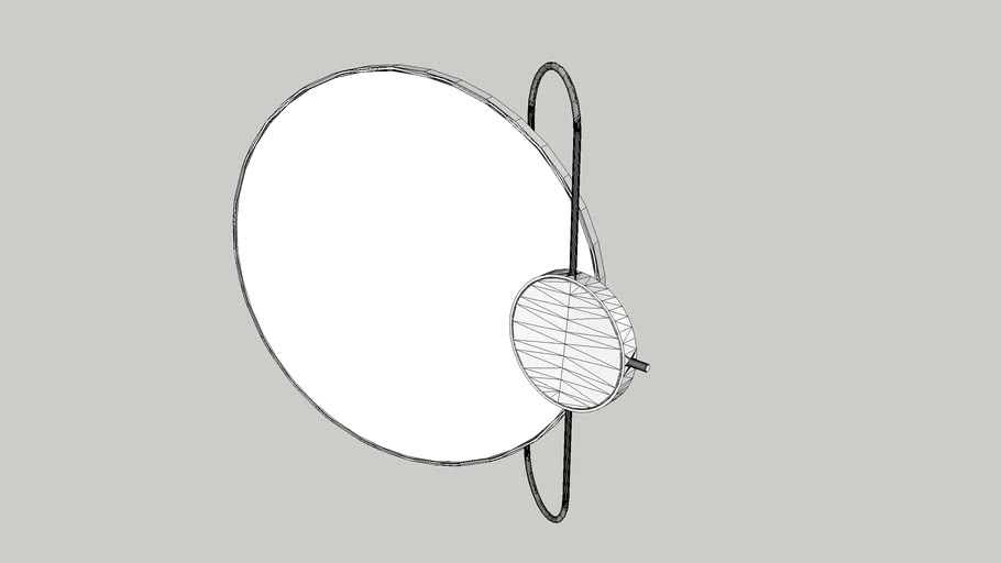 Revolving Moon Mirrors without light | 3D Warehouse