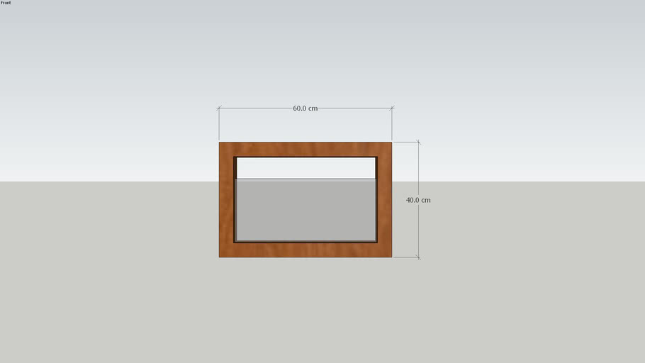 Jendela Boven Kayu | 3D Warehouse