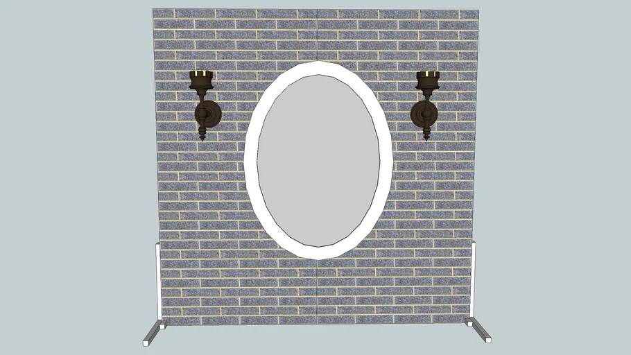 Mirror Wall | 3D Warehouse