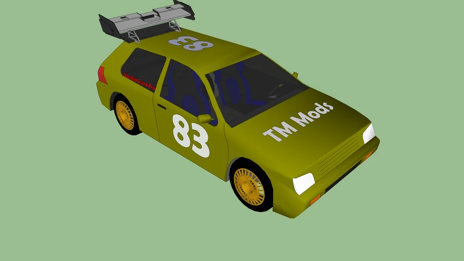 Rally Car (tuned google car) | 3D Warehouse