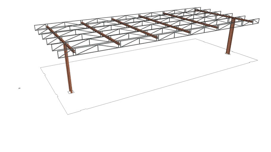 3D STEEL CANOPY BY NAEEM | 3D Warehouse