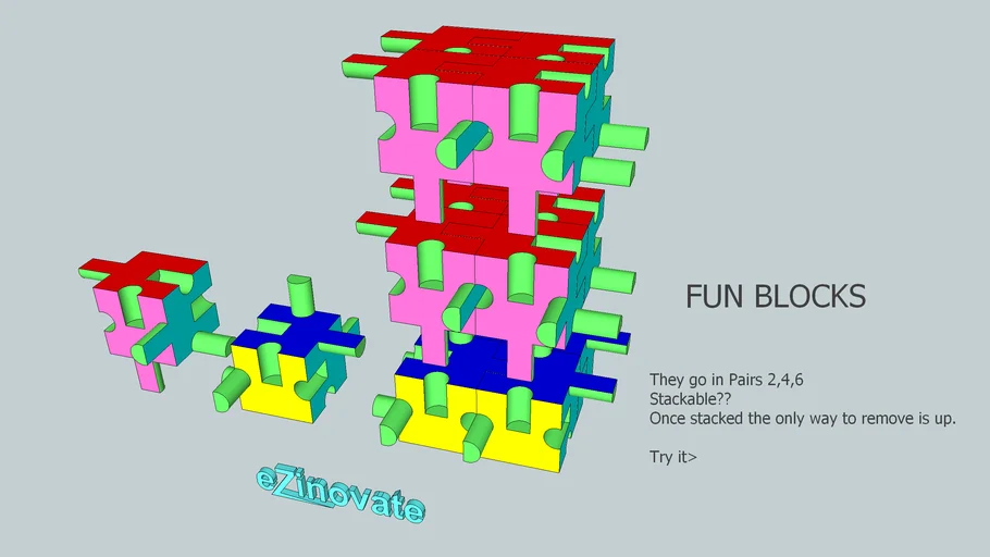 Fun Blocks | 3D Warehouse