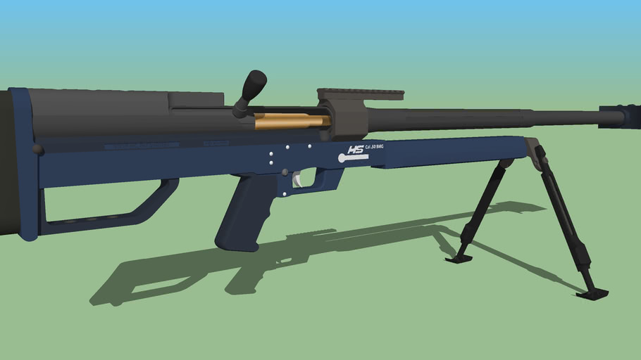 Steyr HS 50 Cal 50 BMG | 3D Warehouse
