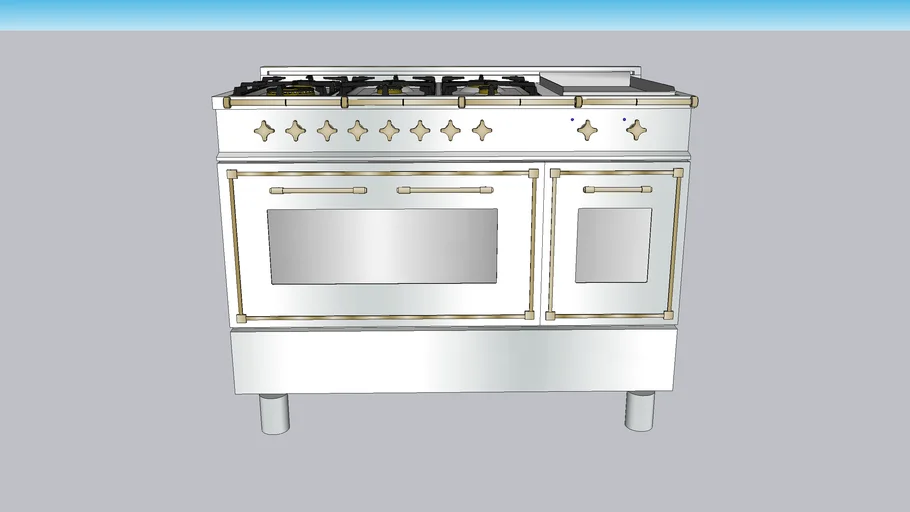 48' Luxury Range | 3D Warehouse