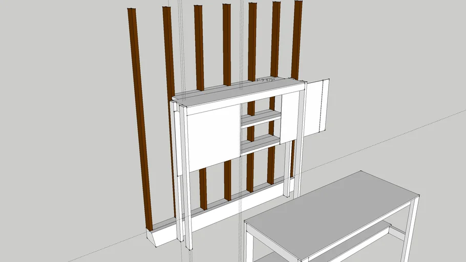 Garage Workbench and Hutch | 3D Warehouse