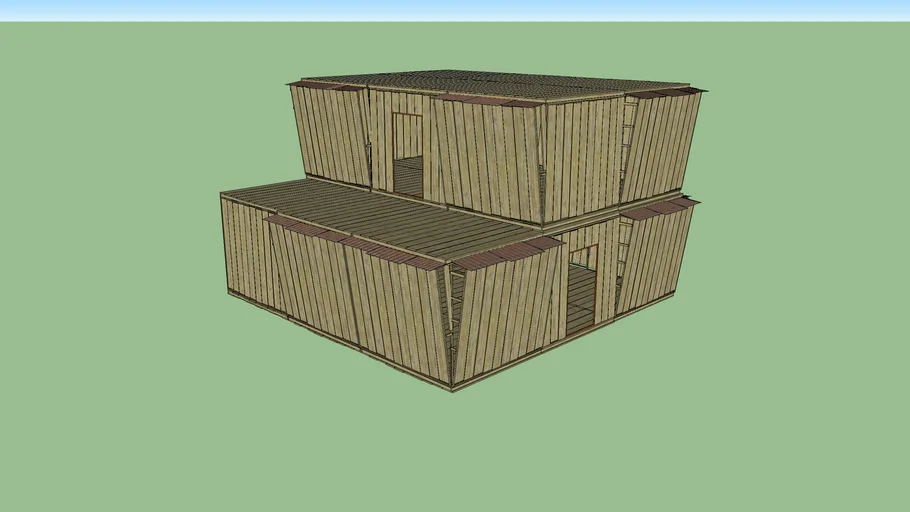 Fall Out 4 - Prefabricated House 2 | 3D Warehouse