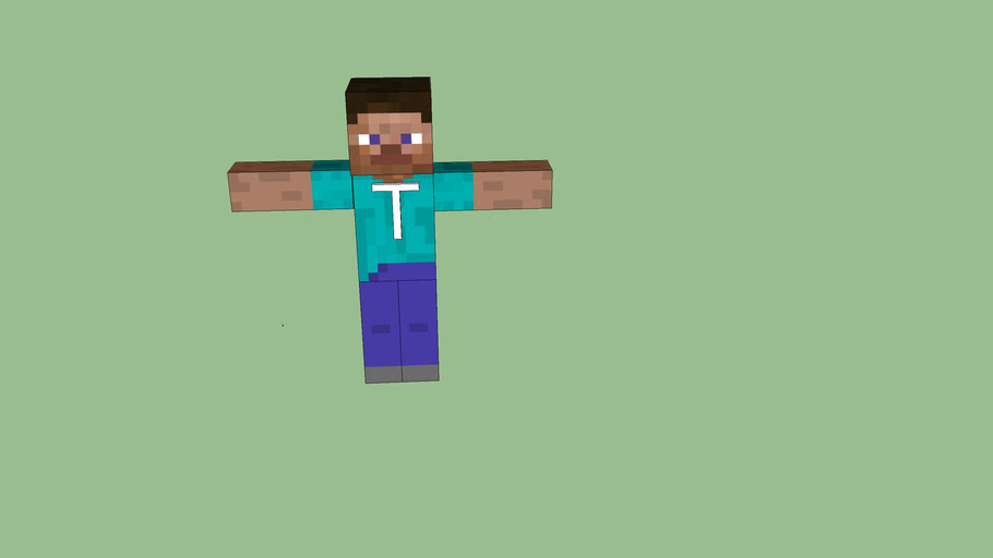 Minecraft T-Pose | 3D Warehouse