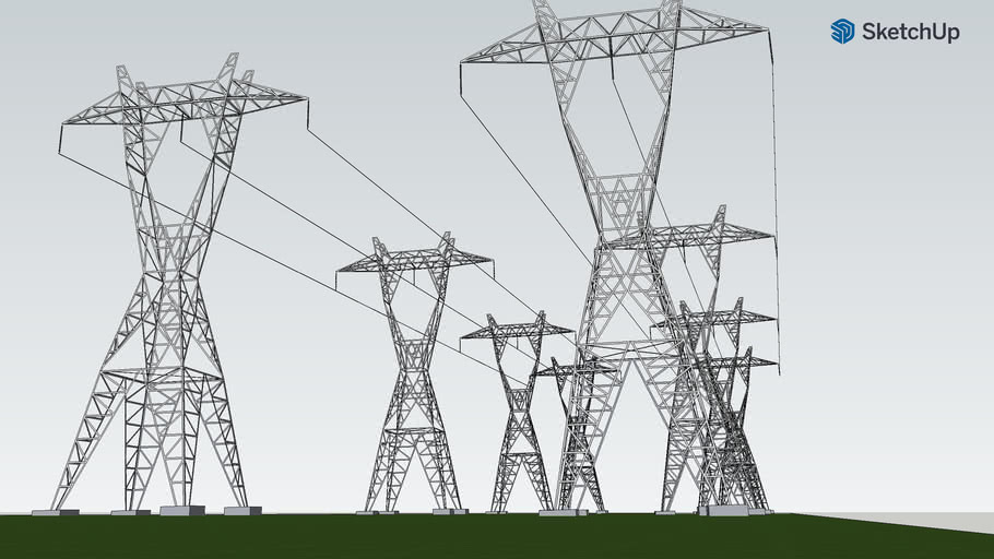 Electric Towers | 3D Warehouse