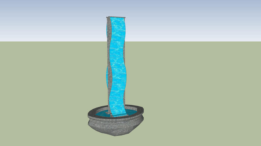 Inside or Outside Waterfall | 3D Warehouse