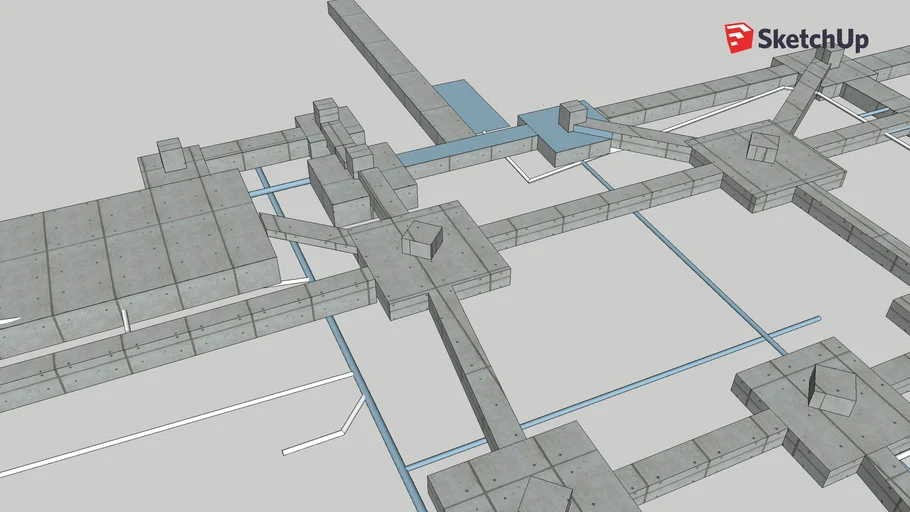 Footings and Plumbing | 3D Warehouse