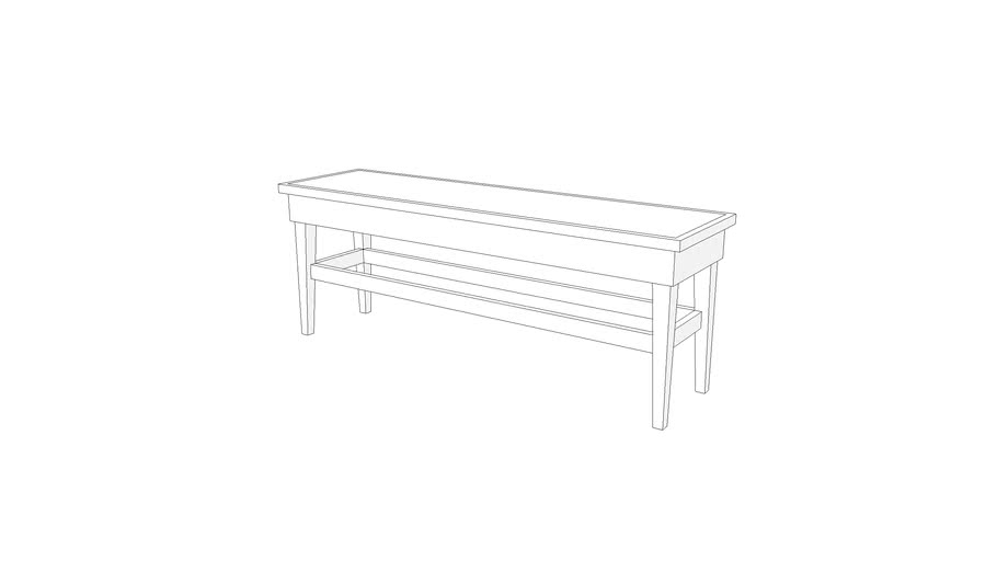 Low Poly Narrow Lab Table | 3D Warehouse