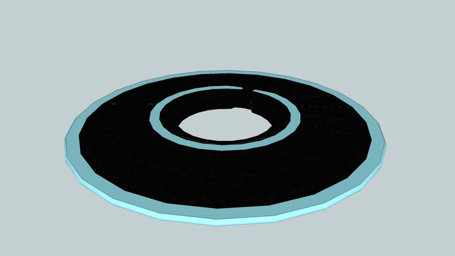 Sam Flynn - Tron Legacy Identity Disk | 3D Warehouse