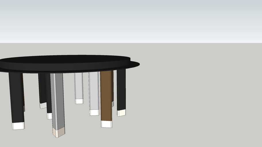 Lucande stoika LED ceiling light | 3D Warehouse