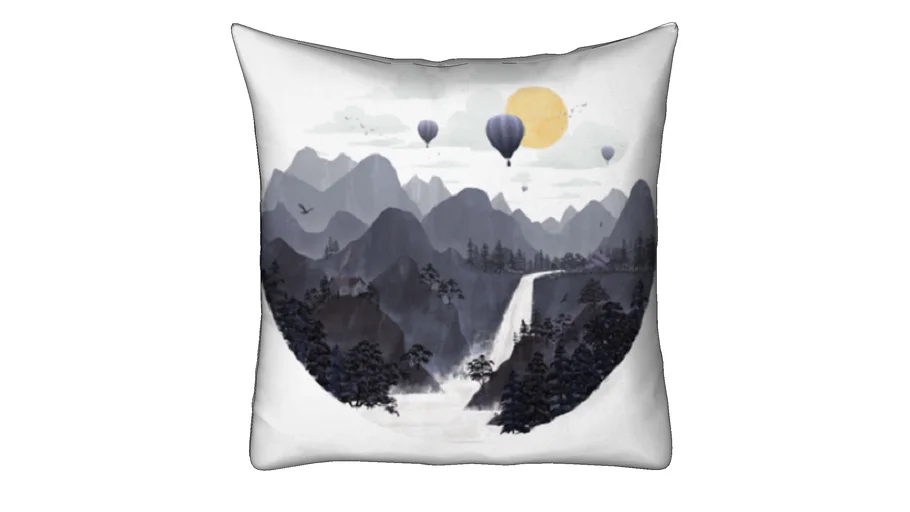 ALMOFADA ROUNDSCAPE II 50X50 | 3D Warehouse