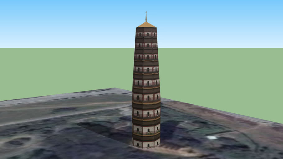 Chigang Pagoda 赤岗塔 | 3D Warehouse