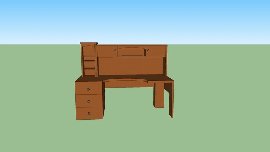 Computer desk | 3D Warehouse