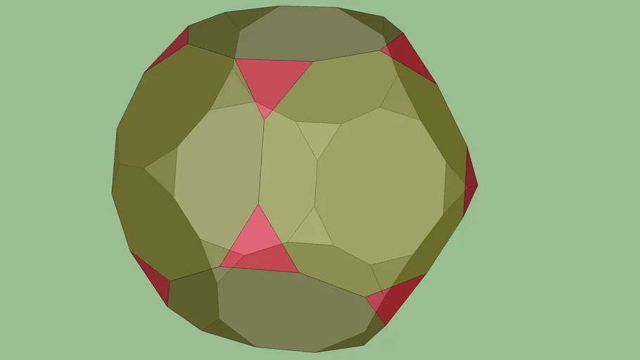 Dodecaedro Truncado | 3D Warehouse