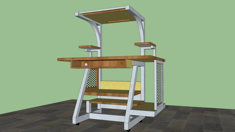 computer table | 3D Warehouse