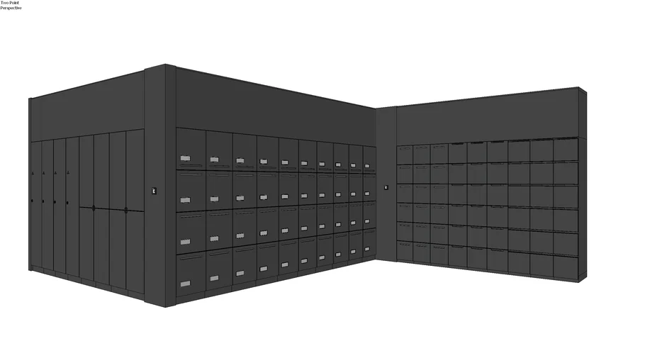 Jay Ann Ann Cabinet Locker and wardrobe Model by Pooh | 3D Warehouse