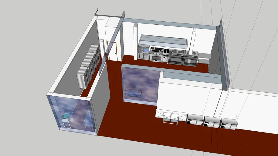 WMI Kitchen Layout | 3D Warehouse