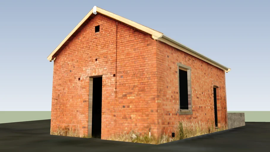 Launceston Powder Magazine Gate House | 3D Warehouse