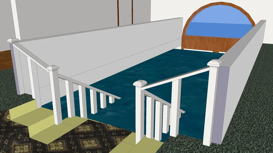 Flooded house. | 3D Warehouse