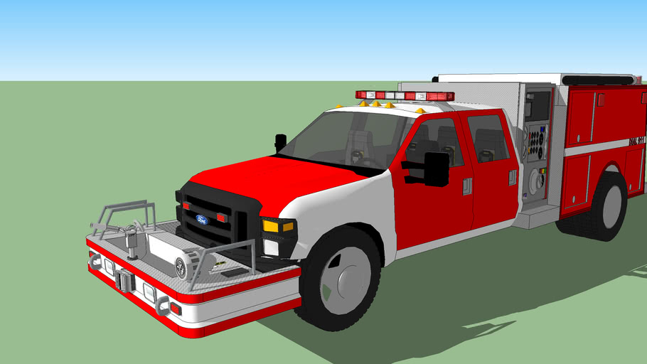 Ford Wildland/Urban Interface Fire Unit | 3D Warehouse