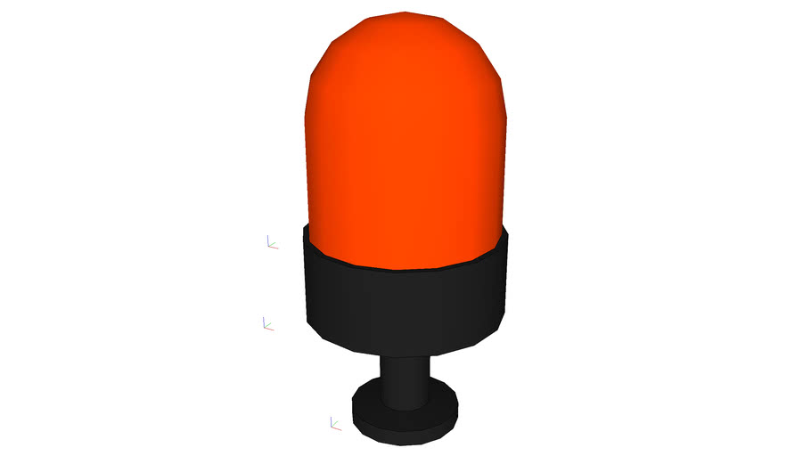 APT TL-90 Warning Light | 3D Warehouse