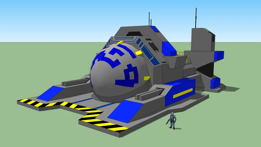 Red Alert 3 Chronosphere | 3D Warehouse