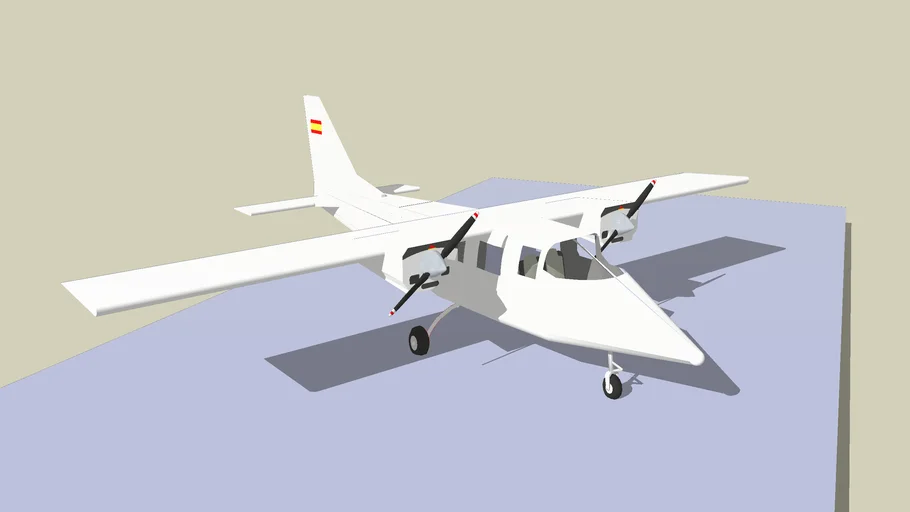 Vulcanair Partenavia P-68 C | 3D Warehouse