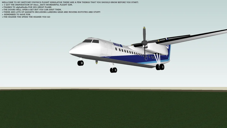 Sketchy Physics Flight Sim | 3D Warehouse