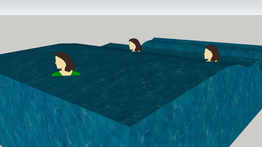 people drowning | 3D Warehouse