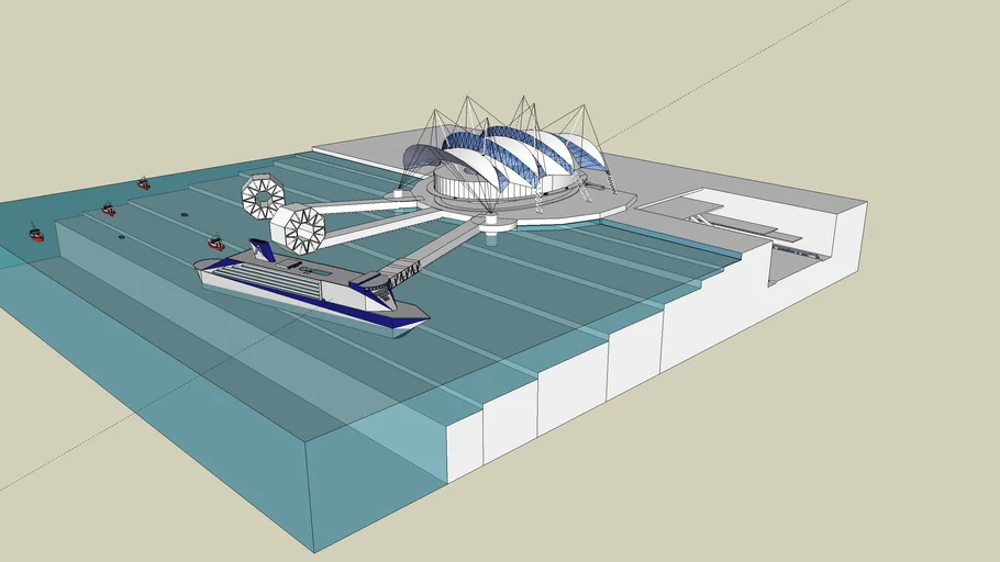 Sea Terminal | 3D Warehouse