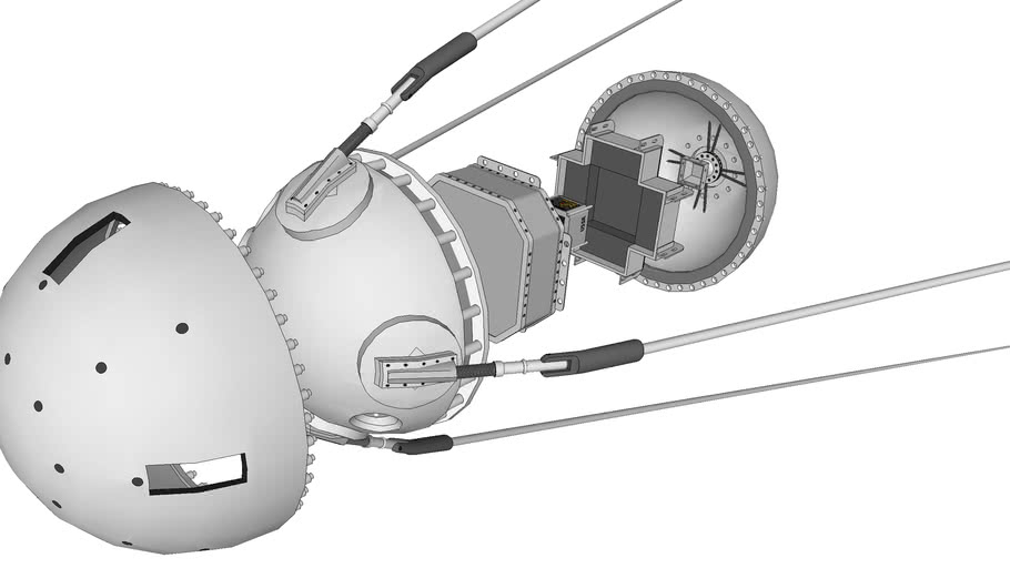Sputnik-1 | 3D Warehouse