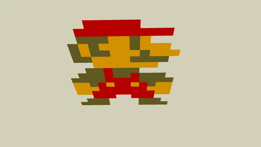 Mario Sprite | 3D Warehouse