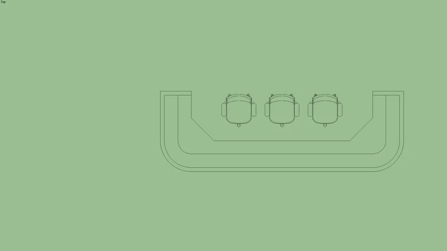 2D Reception Desk | 3D Warehouse