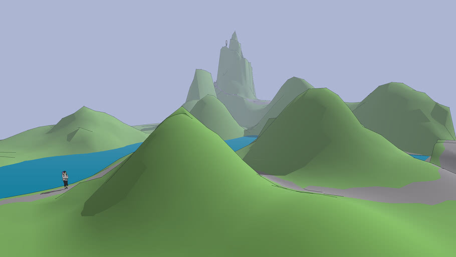 Landscape hills | 3D Warehouse