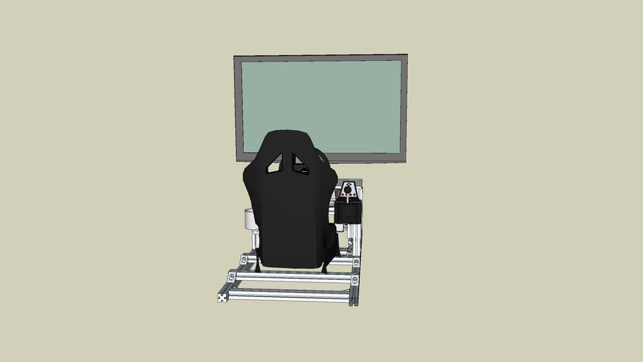Sim Racing Rig | 3D Warehouse