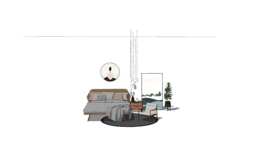 bed1 | 3D Warehouse