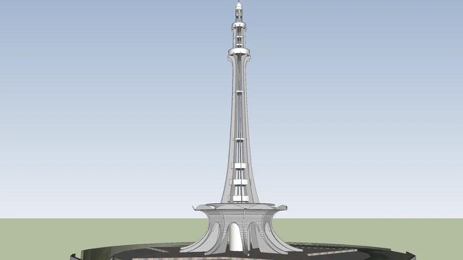 Minare Pakistan_yasirali713 | 3D Warehouse