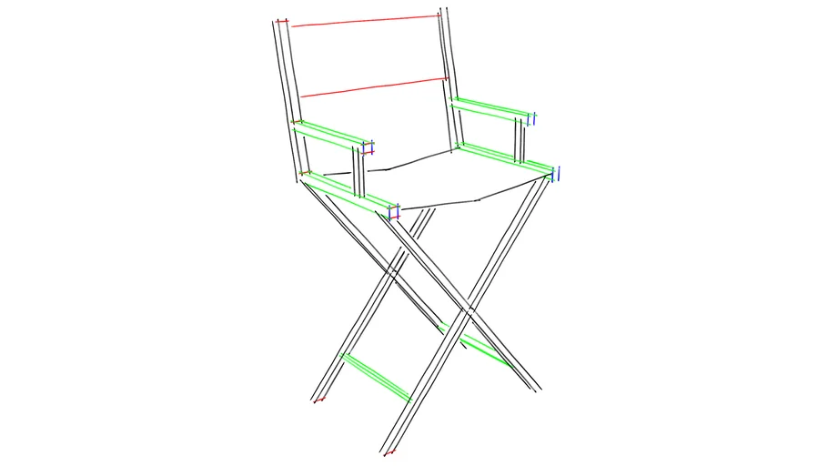Chair_directors | 3D Warehouse