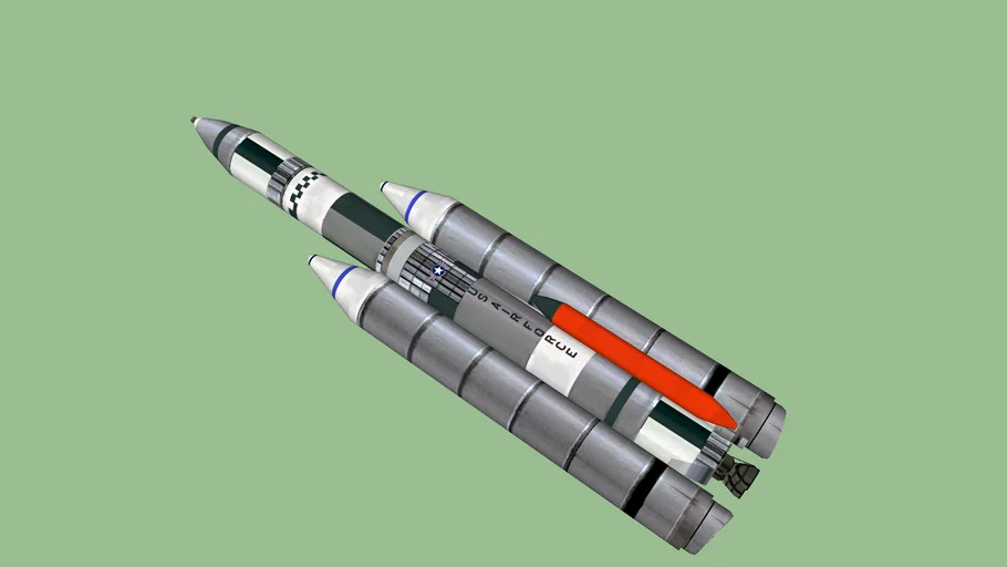 Titan IIIC booster | 3D Warehouse