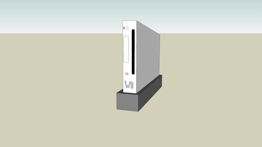 Wii console | 3D Warehouse