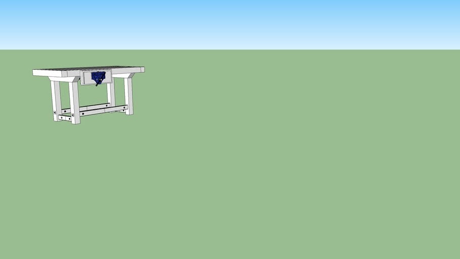 Bench Rubeo Style With Record 53E Vice | 3D Warehouse