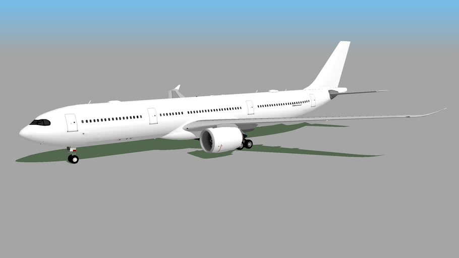 Template - Airbus A330-900 (A330neo) | 3D Warehouse