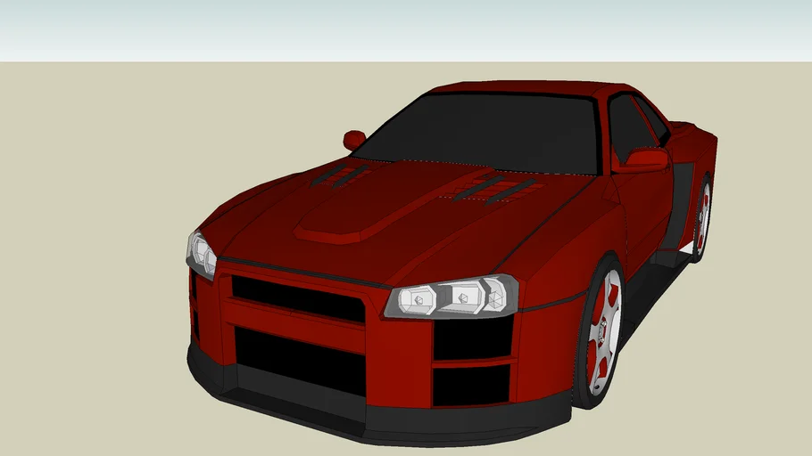 Nissan Skyline GTR Tuning | 3D Warehouse